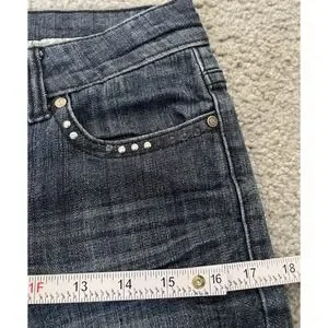 Red Rivet | Jeans | Y2k Red Rivet Bootcut Jeans Juniors Sz 5 Blue Denim ...
